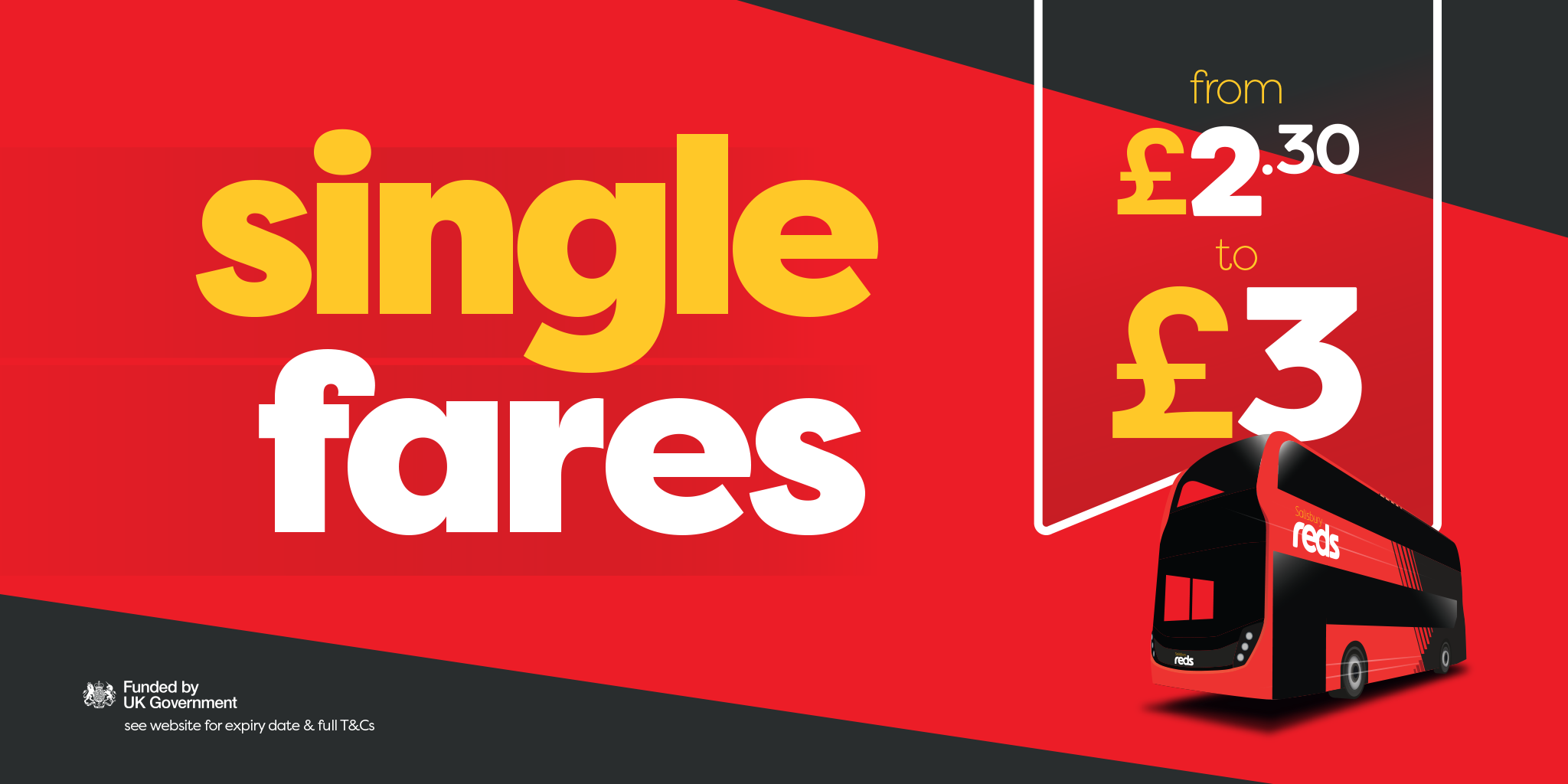 Single Fares - Salisbury Reds